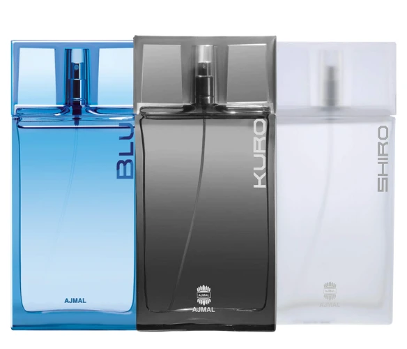 Decant/Sample Ajmal Pack (Blu, Kuro & Shiro) For Men EDP 10mlX3