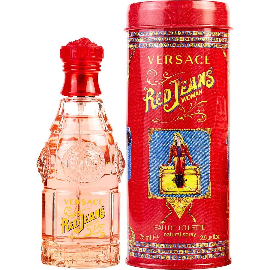 Buy Versace Red Jeans For Women EDT 75ml Online - AAR Fragnances