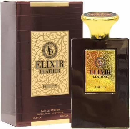 Buy Riiffs Elixir Leather For Men EDP 100ml Online - AAR Fragnances